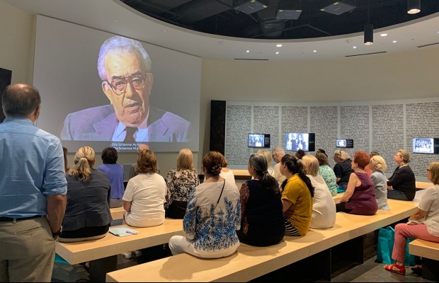 Touring Holocaust Museum Houston with Russell Weil | The Buzz Magazines
